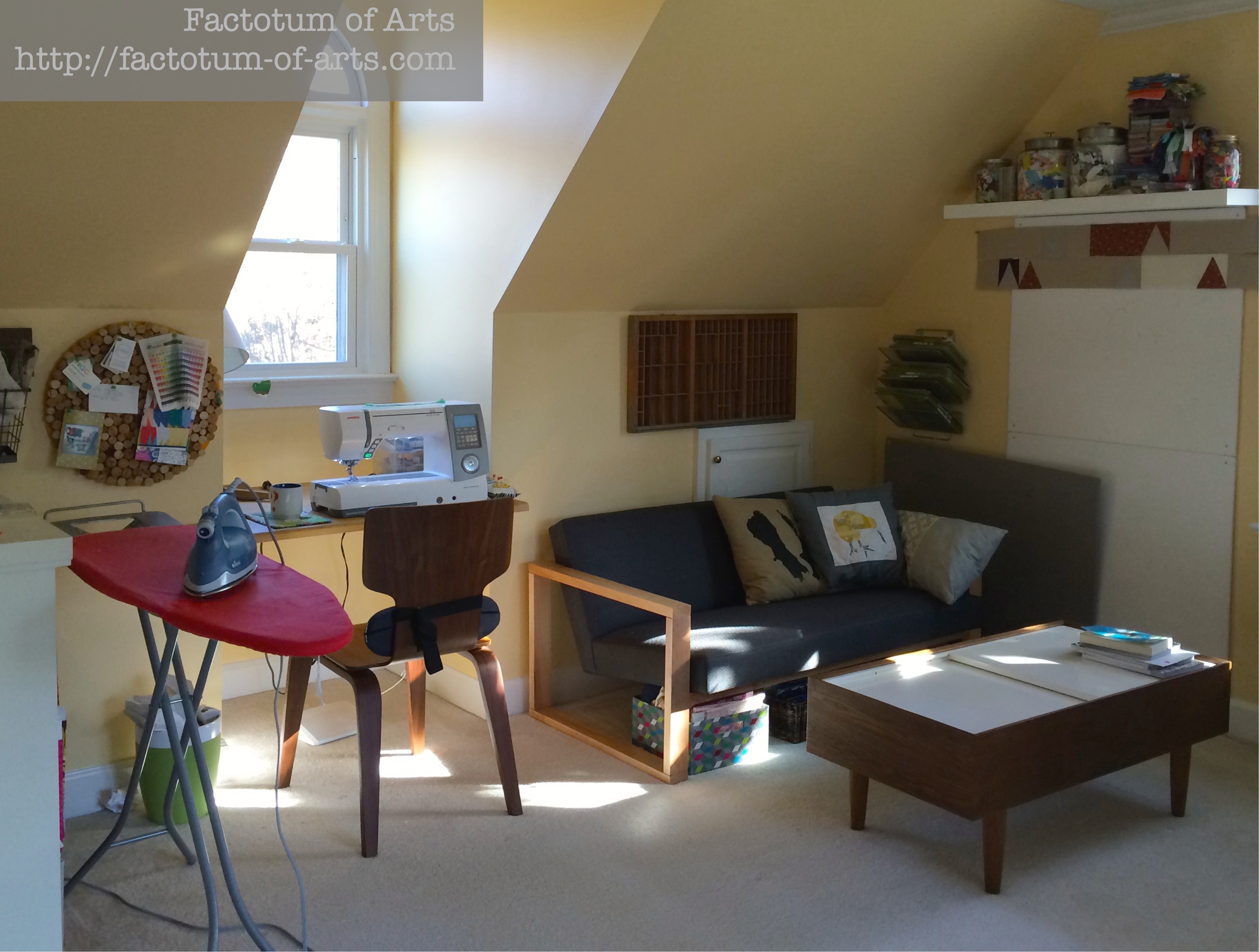 Sewing Studio: Final make-over | Factotum of Arts