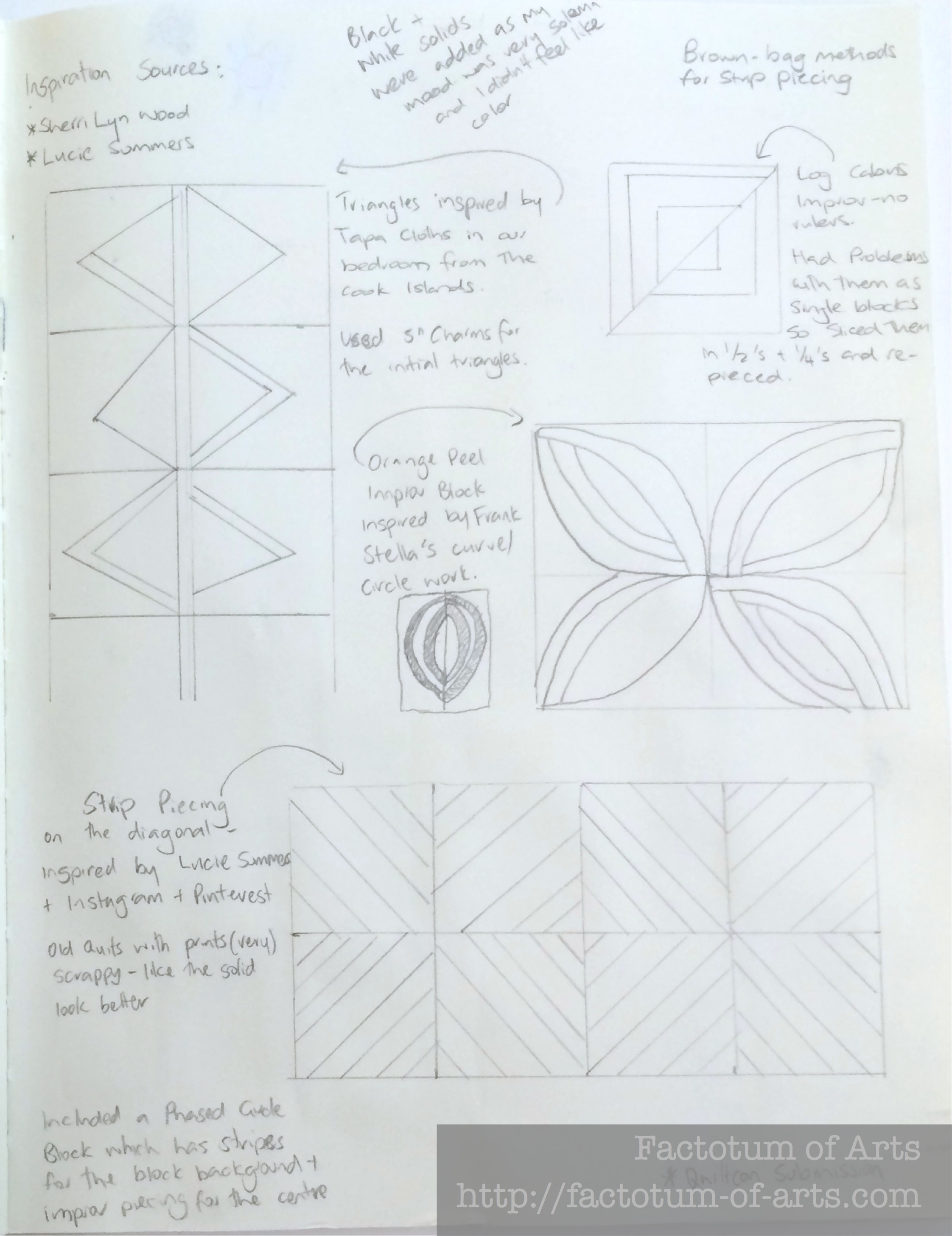 Quilt Journaling | Factotum of Arts