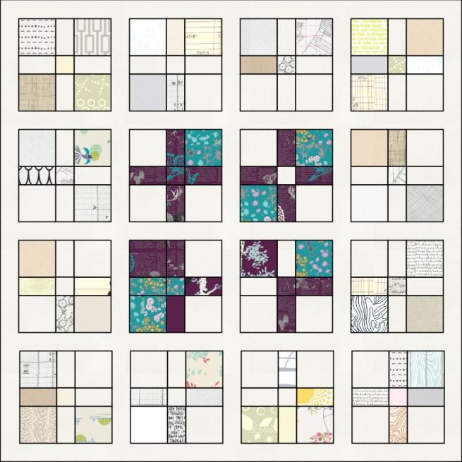 Mod Squares {free pattern} | Factotum of Arts